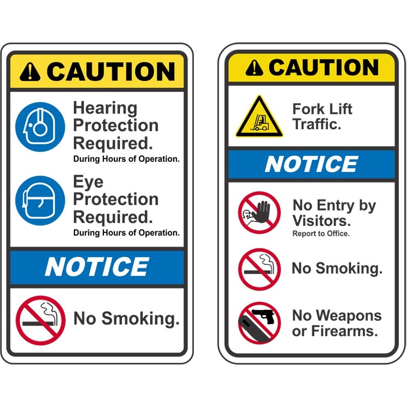 Custom Safety Signs